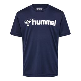 Hummel Funktionsshirt Jungen Gr&ouml;&szlig;e 128 marine / wei&szlig;