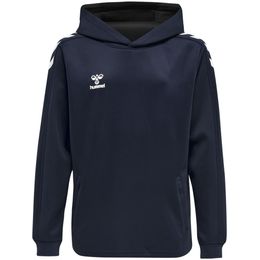 Hummel Sportsweatshirt Jungen Gr&ouml;&szlig;e 128 marine / wei&szlig;