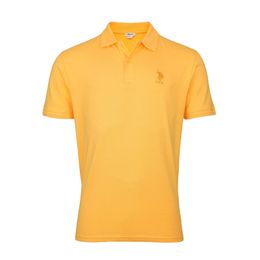 U.S. Polo Assn. Shirt 'Axel' Herren Gr&ouml;&szlig;e XL orange / hellorange
