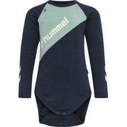 Hummel Strampler/Body Jungen Gr&ouml;&szlig;e 86 blau / wei&szlig;