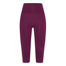 Les Lunes Leggings 'Luna 3/4' Damen Gr&ouml;&szlig;e XL himbeer / bordeaux