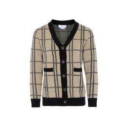 Caneva Strickjacke Damen Gr&ouml;&szlig;e XL/XXL elfenbein / schwarz