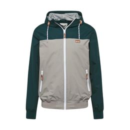 Iriedaily Jacke 'Auf Deck' Herren Gr&ouml;&szlig;e XXL beige / dunkelgr&uuml;n