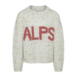 Vero Moda Girl Pullover 'ALPS' M&auml;dchen Gr&ouml;&szlig;e 116 grau / rot