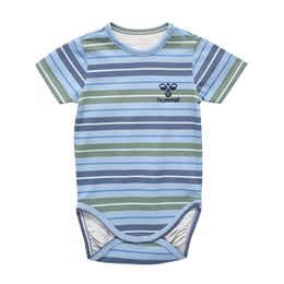 Hummel Body Jungen Gr&ouml;&szlig;e 86 blau / gr&uuml;n / wei&szlig;