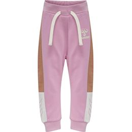 Hummel Hose 'ANJU' Jungen Gr&ouml;&szlig;e 86 mauve / pink / wei&szlig;