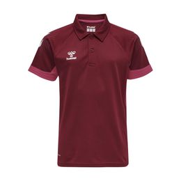 Hummel Funktionsshirt Jungen Gr&ouml;&szlig;e 140 bordeaux / wei&szlig;