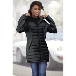 Vivance ACTIVE Steppjacke schwarz Gr. 36 f&uuml;r Damen. Figurbetont