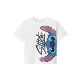 name it T-Shirt 'NMMANWIT STITCH' Jungen Gr&ouml;&szlig;e 92 saphir / mauve / schwarz / wei&szlig;