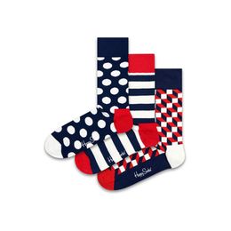 Happy Socks Socken '3-Pack Navy Socks Gift Set' Damen Gr&ouml;&szlig;e 41/46 bunt