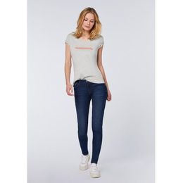Detto Fatto Shirt in Grau - 46% | Gr&ouml;&szlig;e 42 | Damen-tops