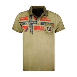 Geographical Norway Poloshirt "Kamo" in Khaki - 53% | Gr&ouml;&szlig;e 152 | Kinder-oberteile
