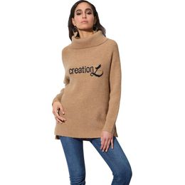 WITT WEIDEN Pullover in Beige - 74% | Gr&ouml;&szlig;e 42 | Damen-pullover-cardigans