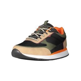 Geographical Norway Sneakers ''Olyno'' in Beige/ Khaki/ Schwarz - 65% | Gr&ouml;&szlig;e 41 | Herrensneakers