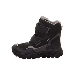 Superfit Leder-Winterboots "Rocket" in Schwarz - 39% | Gr&ouml;&szlig;e 38 | Kinderstiefel