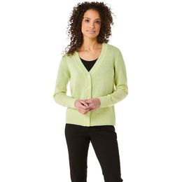 WITT WEIDEN Wollcardigan in Gr&uuml;n - 69% | Gr&ouml;&szlig;e 38 | Damen-pullover-cardigans