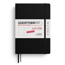 LEUCHTTURM1917 Wochenkalender in Schwarz - A5, DE - 41% | Buero-schulbedarf