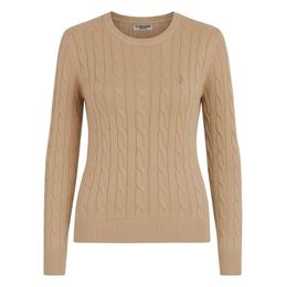 U.S. Polo Assn. Pullover in Beige - 28% | Gr&ouml;&szlig;e L | Damen-pullover-cardigans