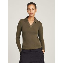 G-Star Raw G-Star Poloshirt in Khaki - 46% | Gr&ouml;&szlig;e L | Damen-tops