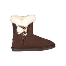 Geographical Norway Winterstiefel "Olady" in Braun - 69% | Gr&ouml;&szlig;e 41 | Damen-stiefel