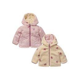 Noppies Wende-Steppjacke "Maplegrove" in Rosa/ Beige - 57% | Gr&ouml;&szlig;e 86 | Babyjacken