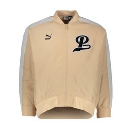 Puma &Uuml;bergangsjacke "PMA-W Team" in Beige - 76% | Gr&ouml;&szlig;e S | Damenjacken