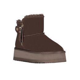 Geographical Norway Winterboots ''Ozipcache'' in Braun - 70% | Gr&ouml;&szlig;e 38 | Damen-stiefel
