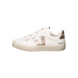 Veja Leder-Sneakers "Recife" in Wei&szlig;/ Gold - 16% | Gr&ouml;&szlig;e 40 | Damen-sneakers