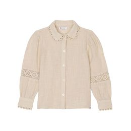 Noppies Bluse "Ninnekah" in Beige - 60% | Gr&ouml;&szlig;e 110 | Kinder-blusen-hemden