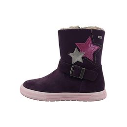 Lurchi Leder-Winterboots "Baila" in Lila - 57% | Gr&ouml;&szlig;e 34 | Kinderstiefel