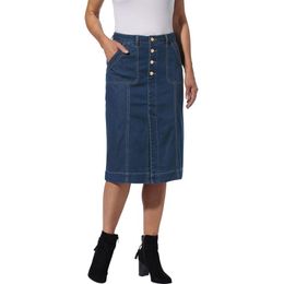 WITT WEIDEN Jeansrock in Blau - 60% | Gr&ouml;&szlig;e 48 | Damenroecke