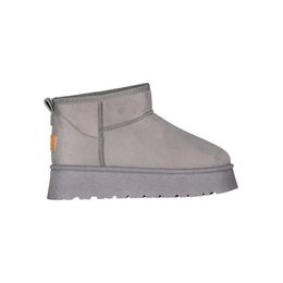Geographical Norway Winterboots "Ottia" in Grau - 65% | Gr&ouml;&szlig;e 38 | Damen-stiefel