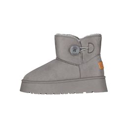 Geographical Norway Winterboots "Osiris" in Grau - 75% | Gr&ouml;&szlig;e 41 | Damen-stiefel