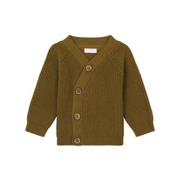 Noppies Cardigan "Geldo" in Khaki - 60% | Gr&ouml;&szlig;e 62 | Baby-pullover-cardigans
