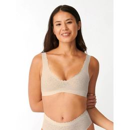 Sloggi Bustier in Creme - 58% | Gr&ouml;&szlig;e M | Damen-bhs