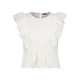 Sublevel Bluse in Wei&szlig; - 30% | Gr&ouml;&szlig;e L/XL | Damen-blusen