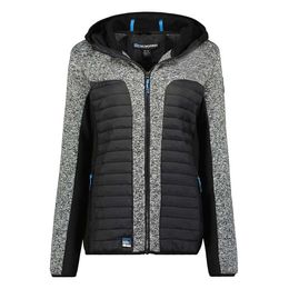 Geographical Norway Fleecejacke "Taquese" in Schwarz/ Grau - 62% | Gr&ouml;&szlig;e 140 | Kids-fleecejacken-fleecepullover