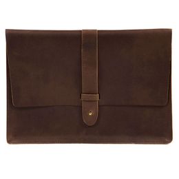 BUCKLE & SEAM Buckle & Seam Laptop Bag 'Aspen' male Brown size One Size