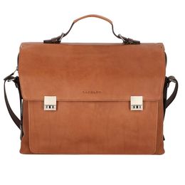 Harold'S Harold's Ivy Aktentasche Leder 41 cm Laptopfach Damen Gr&ouml;&szlig;e One Size cognac