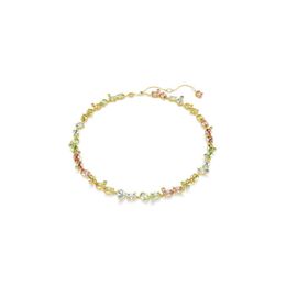 Swarovski Kette 'Gema' Damen Gr&ouml;&szlig;e One Size hellblau / gold / gr&uuml;n / rosa