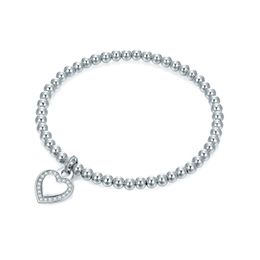 Lulu & Jane Lulu & Jane Armband Damen Gr&ouml;&szlig;e One Size silber