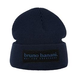Bruno Banani M&uuml;tze Herren Gr&ouml;&szlig;e 55/60 navy / schwarz