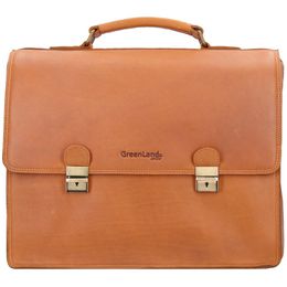 GreenLand Nature Document Bag 'Nature' male Brown size One Size