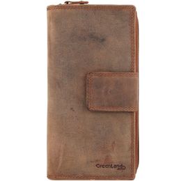 GreenLand Nature Wallet 'Montenegro' female Brown size One Size
