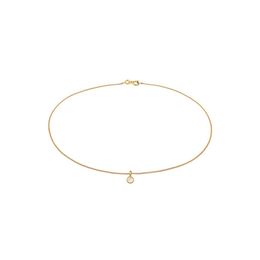 Elli Premium Kette Damen Gr&ouml;&szlig;e 36 gold / perlwei&szlig;