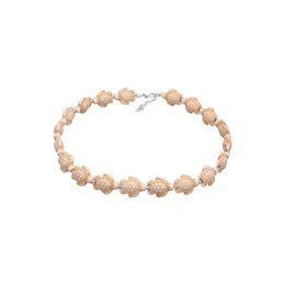 Elli Kette Damen Gr&ouml;&szlig;e 36 camel / sand / silber