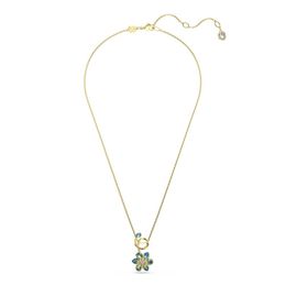 Swarovski Kette Damen Gr&ouml;&szlig;e One Size blau / gelb / gold