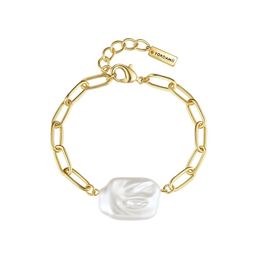 Yokoamii Armband Damen Gr&ouml;&szlig;e One Size gold / perlwei&szlig;