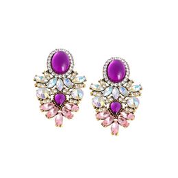 Sohi Earrings female Purple size Onesize