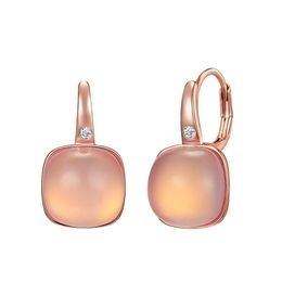 Lulu & Jane Lulu & Jane Ohrringe Damen Gr&ouml;&szlig;e One Size rosegold / transparent